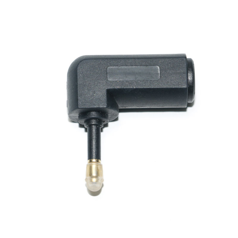 Toslink Optical 90 Degree Right Angle Audio Cable Extension Adapter ...