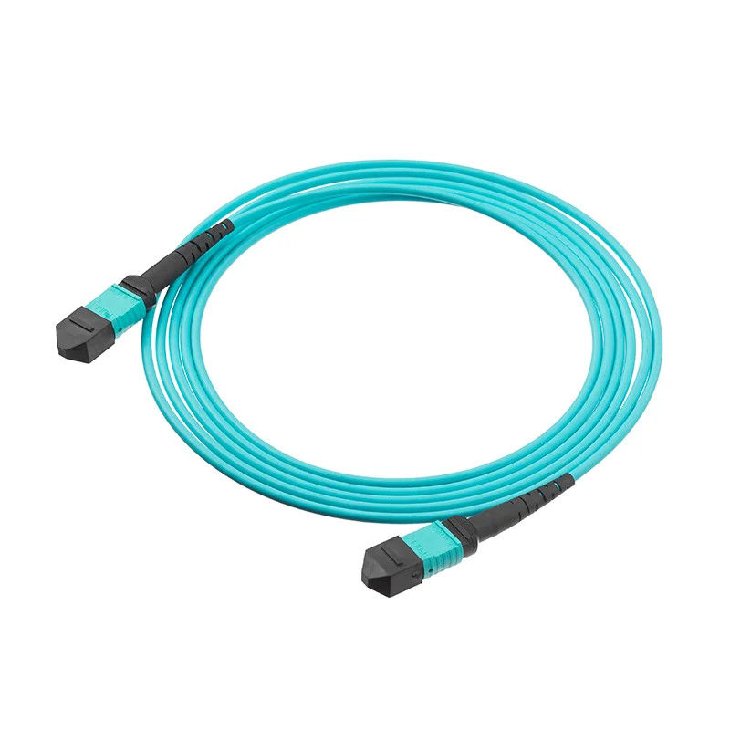 12F MPO/MTP Male/Female Multimode OM4 Fiber Patch Cord Cable MPO Fiber ...