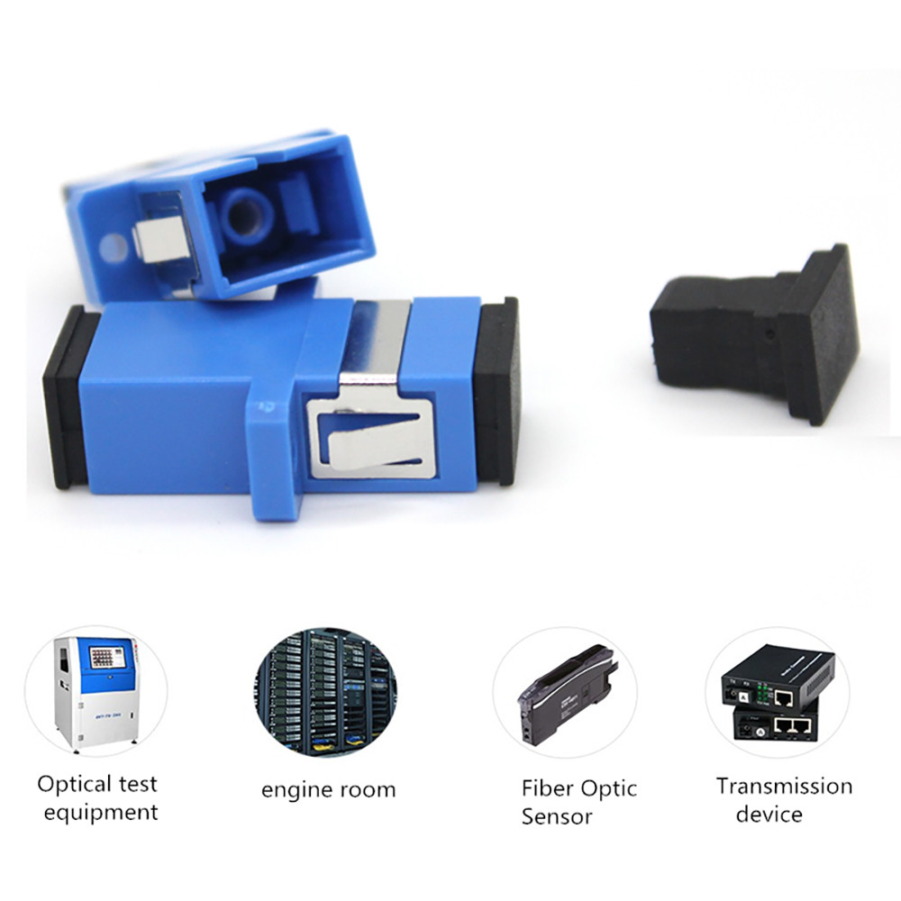 SC Fiber Optic Connector Adapter SC/UPC SM Flange Singlemode Simplex SC-SC APC Coupler