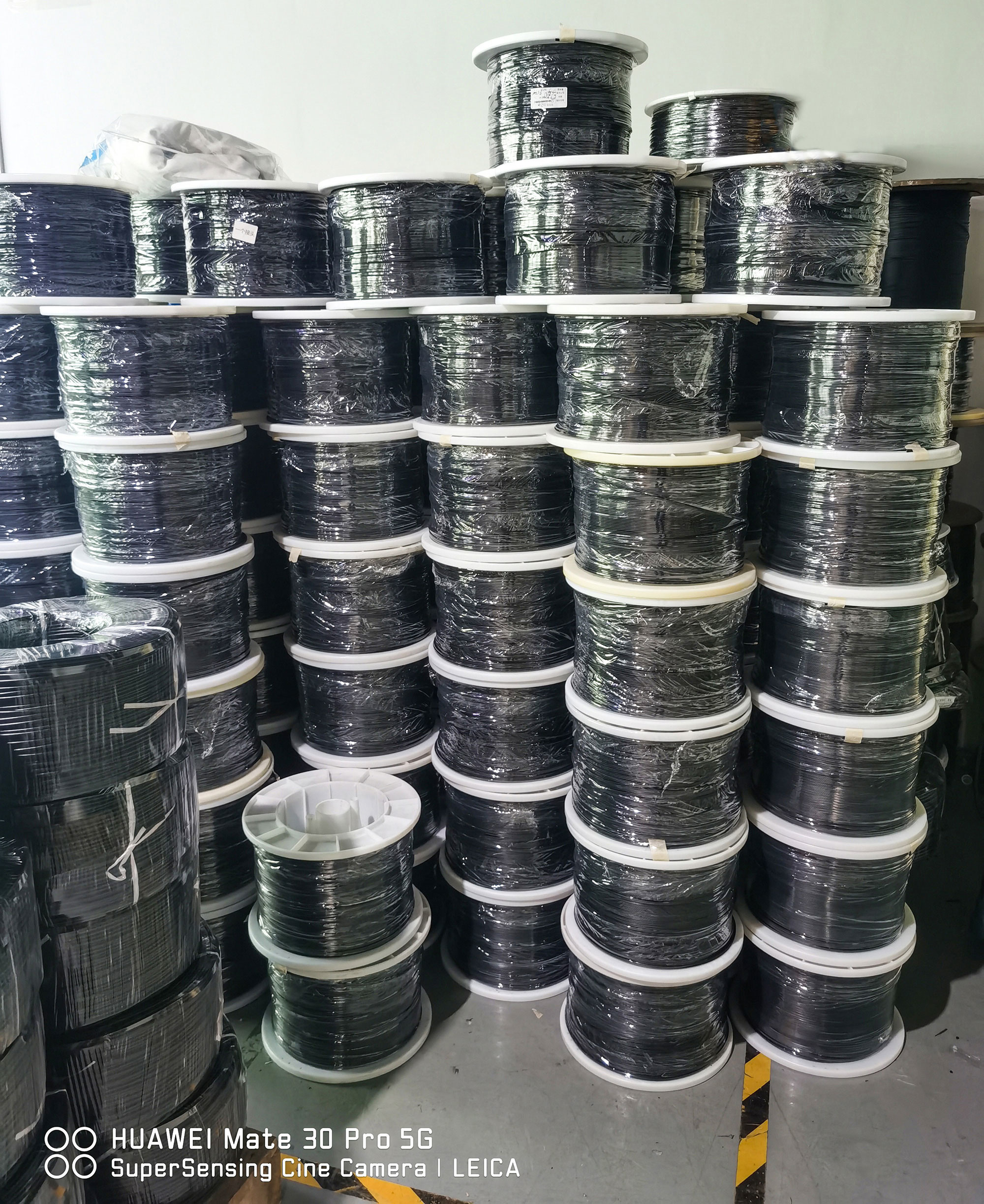 Factory Price ASU Polyolefin Insulated Plastic Optical Fiber Cable OD2 ...